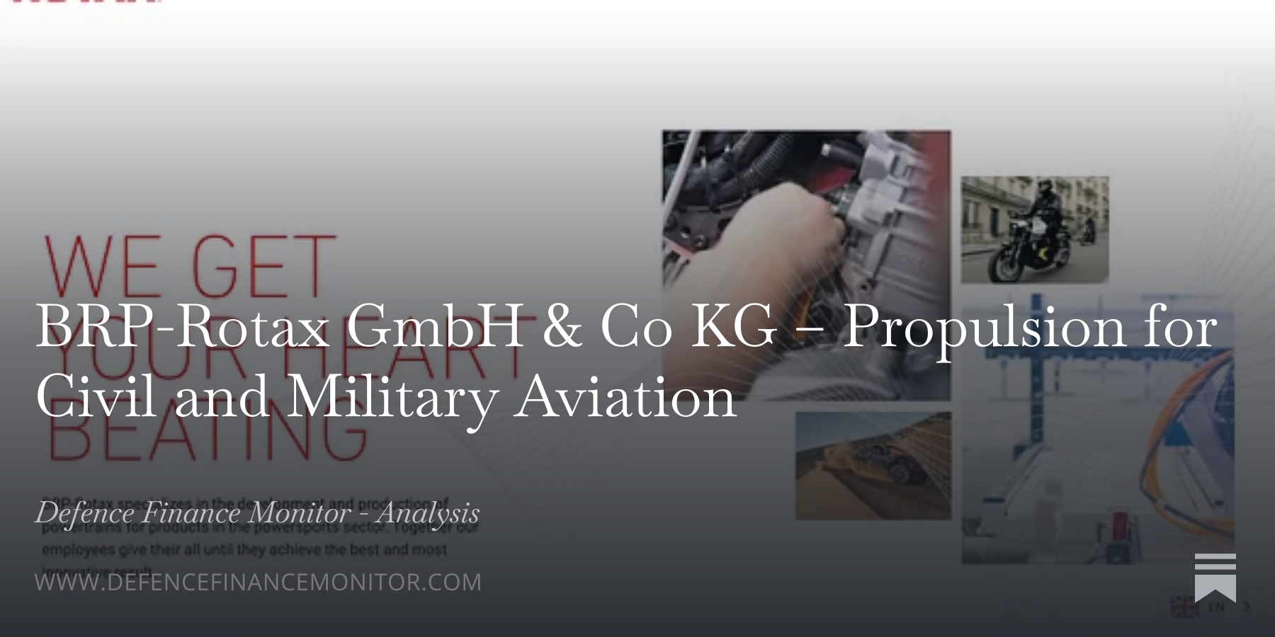 BRP-Rotax GmbH & Co KG – Propulsion for Civil and Military Aviation